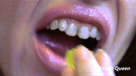 Chewing Gummy Bears Fetish Queen Clips4sale
