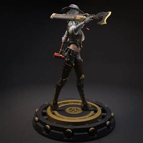 Overwatch Ashe 3d Print Model Stl Files
