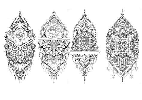 Mandala Forearm Tattoo Drawing Drawing Improvement Challenges
