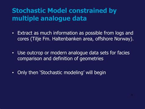 Ppt Geological Modeling Deterministic And Stochastic Models Overview