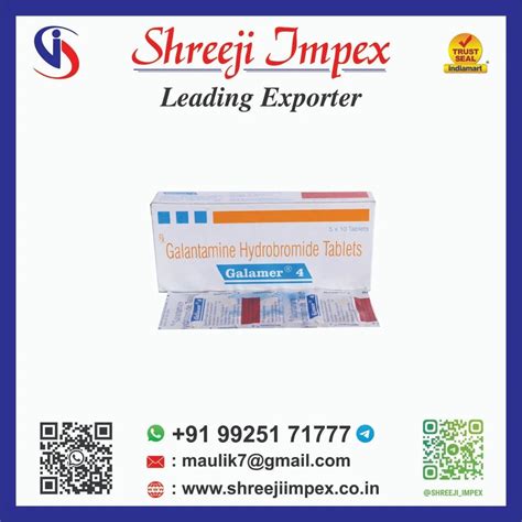 Galamer Galantamine Tablet At Rs 239stripe Galantamine In Surat Id
