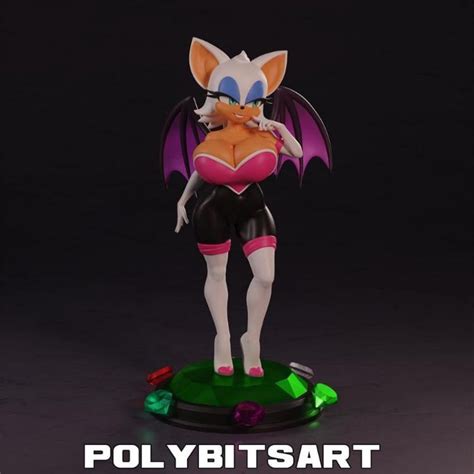 Naked Rouge The Bat Etsy