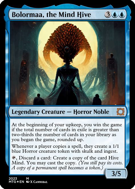Bolormaa The Mind Hive And Her Tokens Rcustommagic
