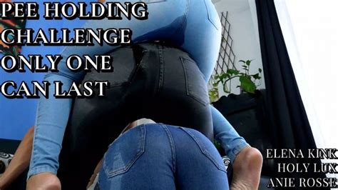 Elenakink Pee Holding Challenge Manyvids