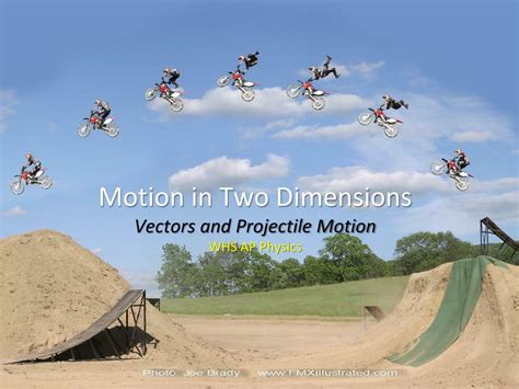Ppt Motion In Two Dimensions Vectors And Projectile Motion W Hs Ap Physics Powerpoint