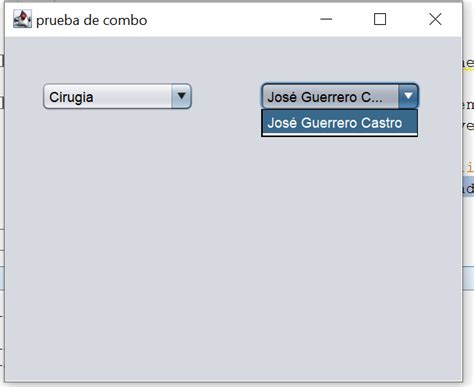 Java Anidar Combobox Stack Overflow En Español