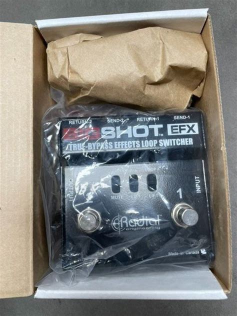 Radial Bigshot Efx True Bypass Effects Loop Switcher Np 199 Kaufen