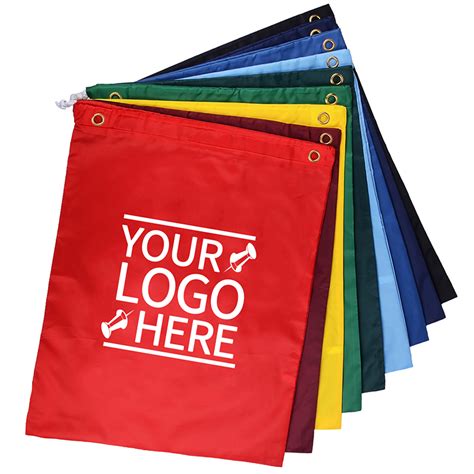 Large Capacity Heavy Duty Polyester Drawstring Laundry Bag Security Services