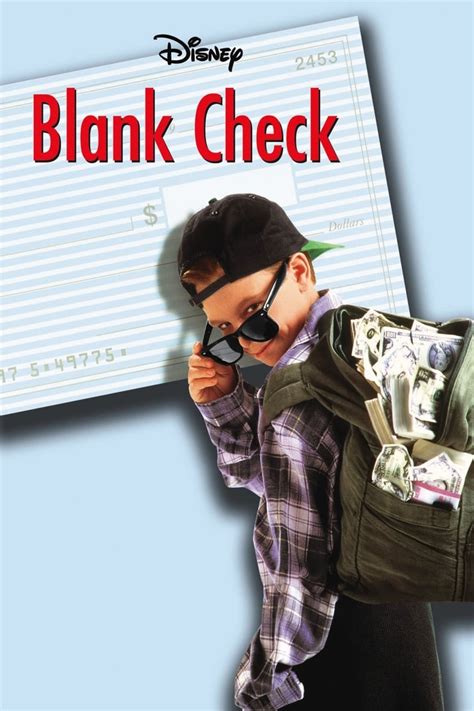 Blank Check 1994 Posters — The Movie Database Tmdb