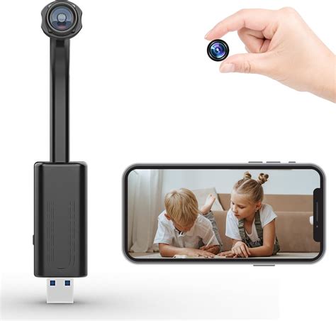 Amazon Com Smallest Wireless WiFi USB Camera HD1080P Mini Spy USB Camera Baby Monitor Nanny