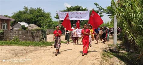 ခင်ဦးမြို့နယ်တွင် ဒေသခံ ပြည်သူများ ဦးဆောင်ကာ Nug ကို အစိုးရ အဖြစ် အသိအမှတ်ပြုရေးနှင့် ဦးကျော