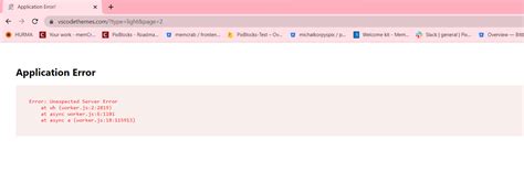 Server Error After Turning On A Filter Issue 241 Vscodethemes Web