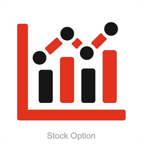 Premium Vector Stock Option And Finance Icon Concept
