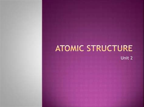 Ppt Atomic Structure Powerpoint Presentation Free Download Id 3149885