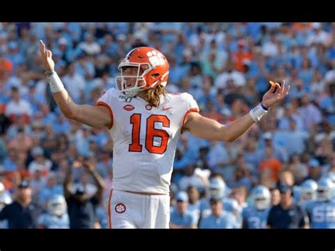 Full Trevor Lawrence Highlights Vs North Carolina 2019 Sept 28 Game