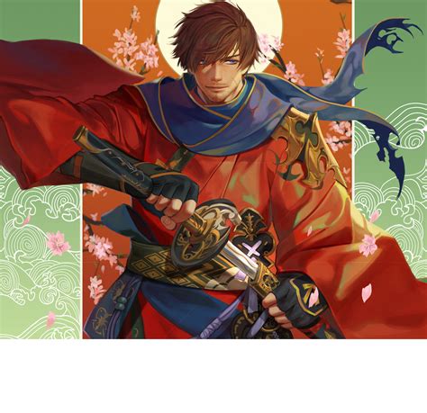 On Isk1812 Adventurer Ff14 Samurai Final Fantasy Warrior Of