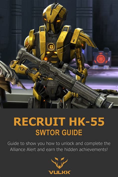 Arma Rasa Swtor Alliance Alert Walkthrough Recruit Hk 55