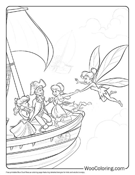 Disney Fairies Rosetta Coloring Pages