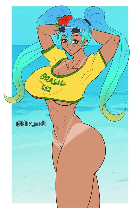Brazilian Hatzune Miku By Nira Moli Hentai Foundry