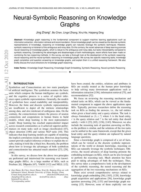 Neural Symbolic Reasoning On Knowledge Graphs Deepai