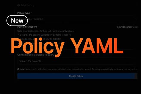 Introducing Policy Yaml Security Policies As Code Built For Scale