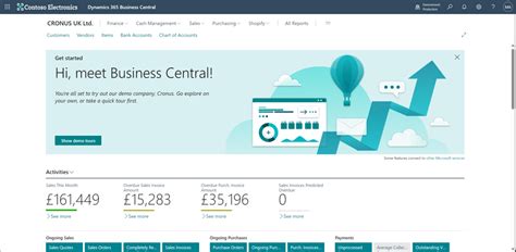 The Dynamics 365 Business Central User Interface