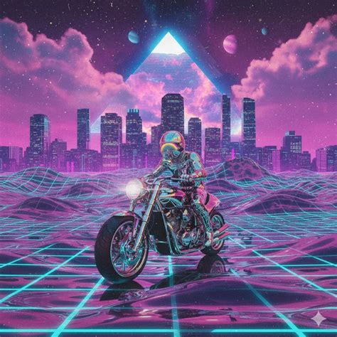 Synthwave Dream Collage Collection Laprompt