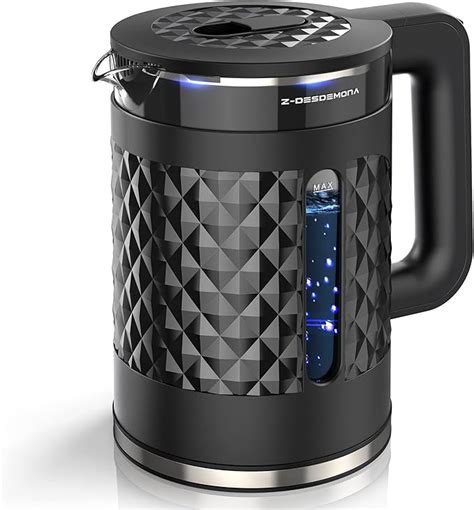 Electric Kettle Upgraded Limescale One Wipe Clean Bottom 17l Glass