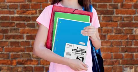 Mead Spiral Notebook 6 Pack Only 8 49 Shipped On Amazon Just 1 42 Each Hip2save