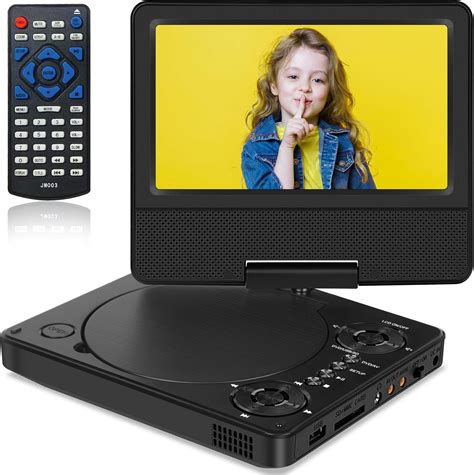 Hothat 9 5 Portable Dvd Player For Car With 7 5 Swivel