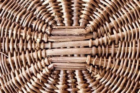 Premium Photo Wicker Texture