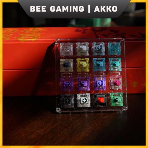 Bộ Akko X Monsgeek Switch Tester 16 Switch