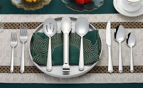 Silverware Set For 4 Prendcyx 23 Piece Stainless Steel