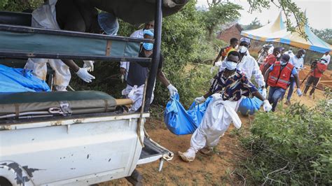 Kenya Starvation Cult Death Toll Climbs To 179