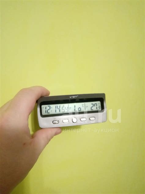Часы термометр — купить в Красноярске Состояние Б у Часы настенные