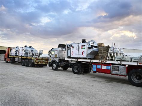 එක්සත් අරාබි එමීර් රාජ්‍යයෙන් ගාසා තීරයට අවශ්‍ය අහාර යවයි එමිරේට්ස් පුවත් ඒජන්සිය