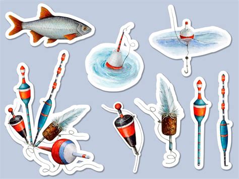 Premium Photo Watercolor Drawing Set Of Stickers Of Fish Different Premium Photo Watercolor Drawing Set Of Stickers Of Fish Different