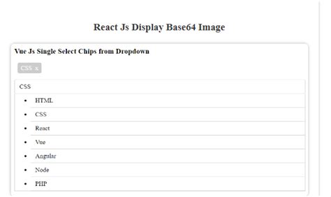 React Convert Base64 To Image Display Base64 Image Show Base64 Image