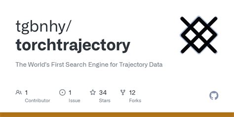 GitHub Tgbnhy Torchtrajectory The World S First Search Engine For Trajectory Data