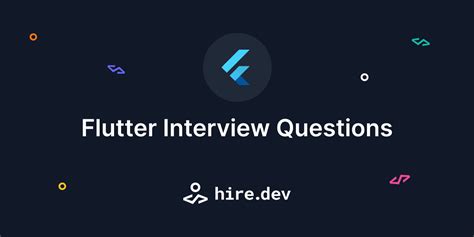 Github Hiredev Appflutter Interview Questions