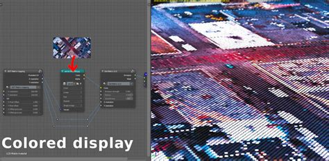 Dot Matrix Shader For Cycles And Eevee Blender Market