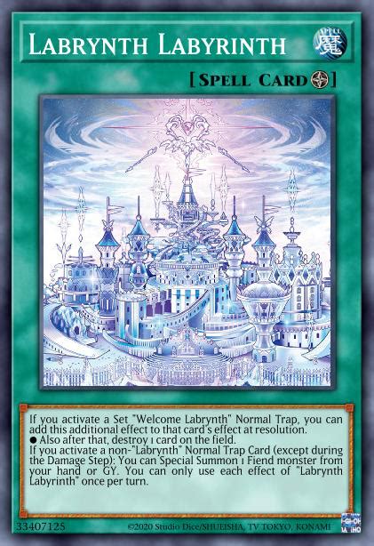 미궁 미궁 Labrynth Labyrinth Yu Gi Oh Tcg Ygo 카드