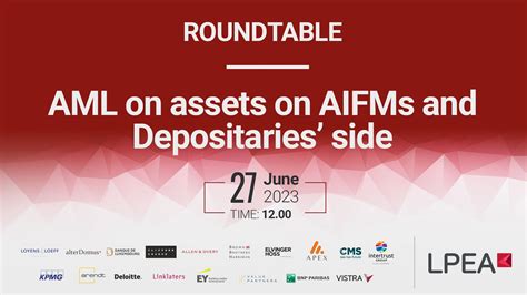 Roundtable Aml On Assets On Aifms And Depositaries Side
