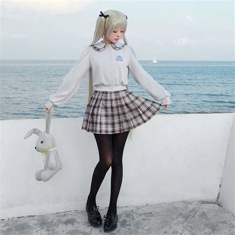 Po Kasugano Sora Uniform Yosuga No Sora Cosplay Costume Hobbies