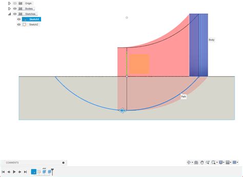 Solved Fusion Sweep Parallel Error Autodesk Community
