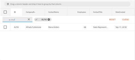 The Text In The Filter Column Textbox Truncates In The Igx Grid Component · Issue 4496
