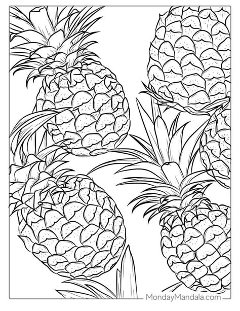 Spongebob Pineapple Coloring Page