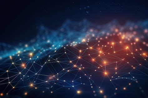 Premium Photo Abstract Technology Background With Connection Lines