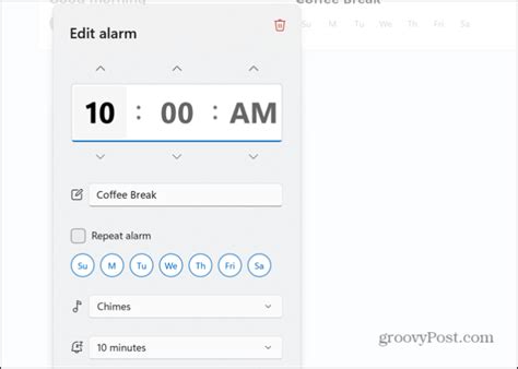 How To Set An Alarm In Windows