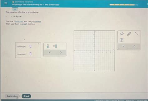 Solved The Equation Of A Line Is Given Below −x3y6 Find
